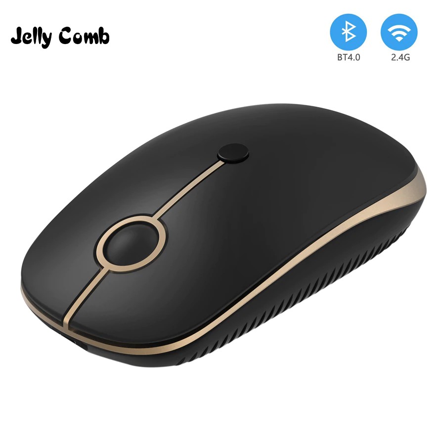 Jual Bebas ongkir Jelly Comb Dual Modes 4.0 Bluetooth & 2.4GHz USB Nano ...