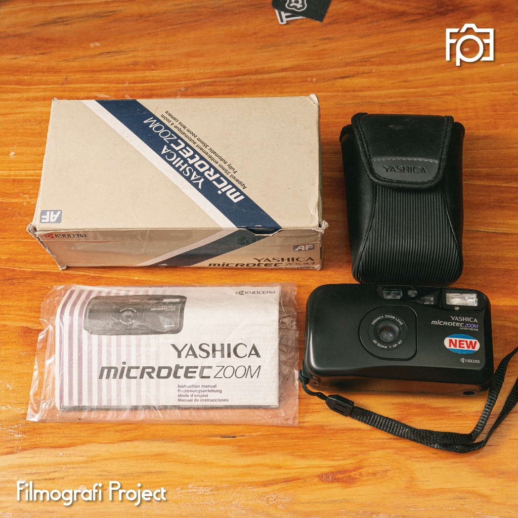Jual Yashica Microtec Zoom - (Rusak/Pajangan/Parts) Kamera Pocket Point & Shoot Analog 35mm ...