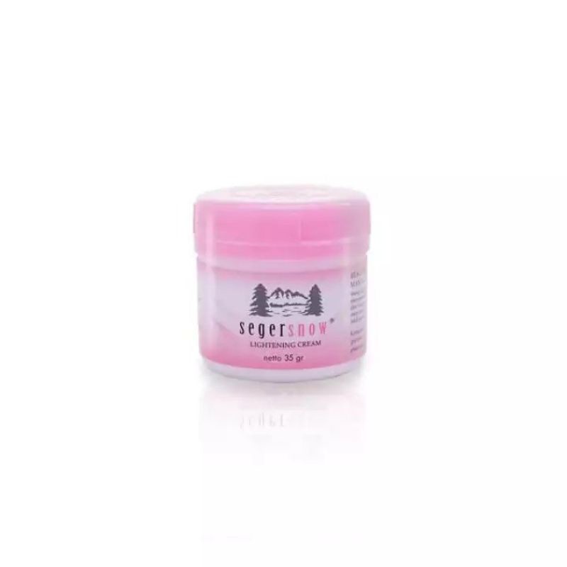 Jual [ SEGER SNOW ] Skin Lightening Cream(Pink) | Shopee Indonesia