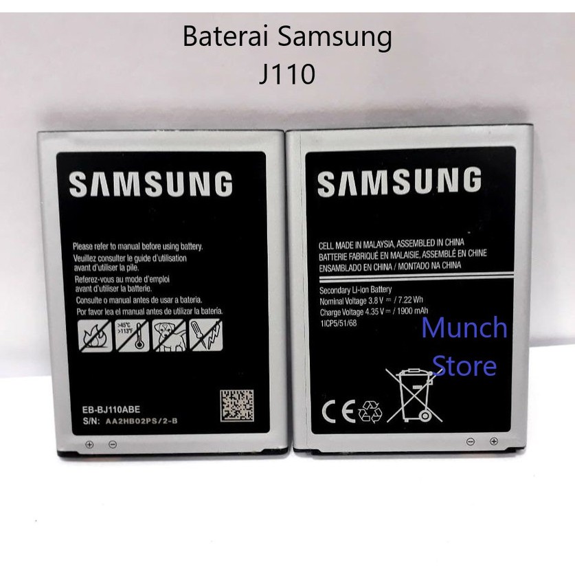 Jual Baterai Batre Battery Samsung Galaxy J1 Ace J110 | Shopee Indonesia