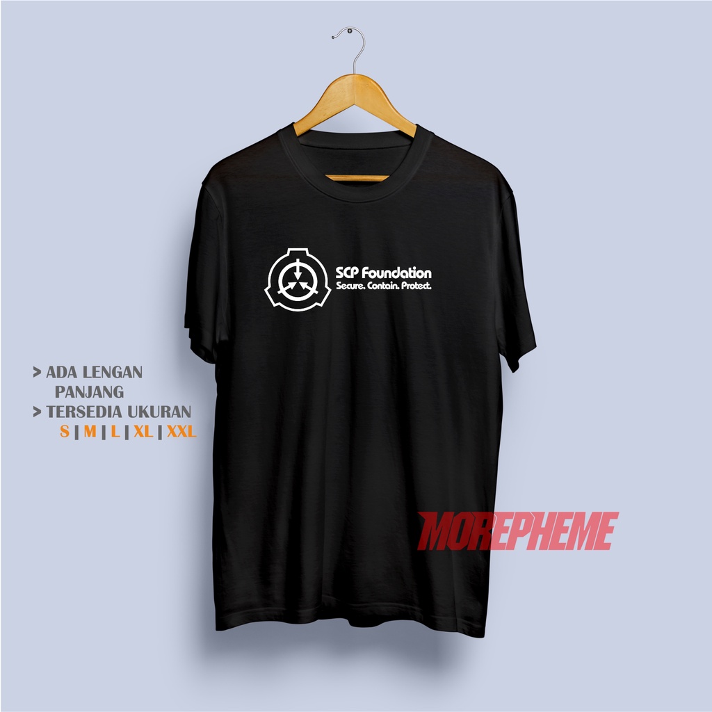 Jual Kaos SCP Foundation Baju Alien Horror Misteri Organisasi Rahasia ...