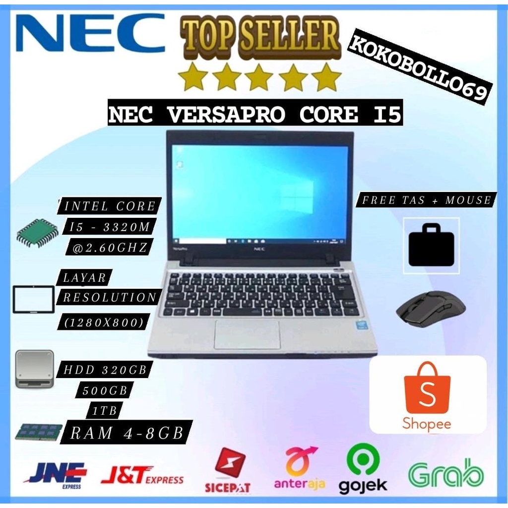 Jual LAPTOP NEC VERSAPRO CORE I5 | Shopee Indonesia