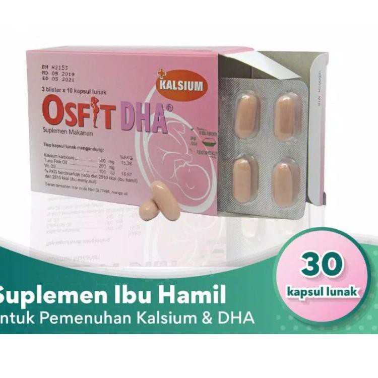 Jual Osfit DHA(1 Box) / Suplemen Ibu Hamil (KODE 3833) | Shopee Indonesia