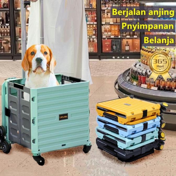 Jual Trolly Box Lipat Serbaguna Troley Portable Mutifungsi Trolly ...