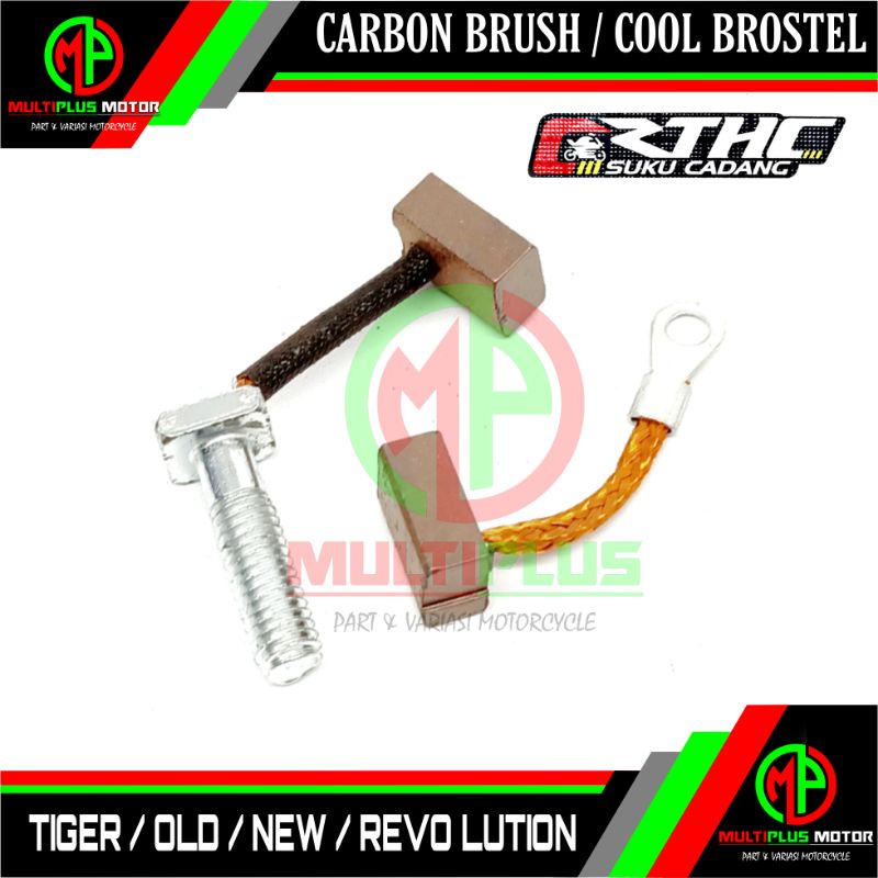 Jual Cool Col brostel Arang areng dinamo stater starter Carbon brush,TIGER,TIGER NEW,TIGER 2000 ...