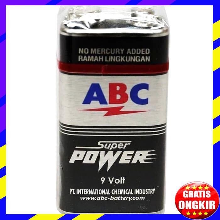 Jual BATTERAI ABC SUPER POWER 9V BATERAI 9V ABC SUPER POWER BATERAI 9V ...