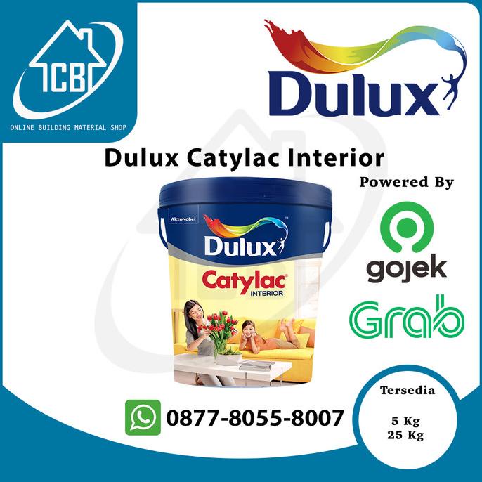 Jual CAT TEMBOK DULUX CATYLAC GRANITE GREY 40389 - 5KG | Shopee Indonesia
