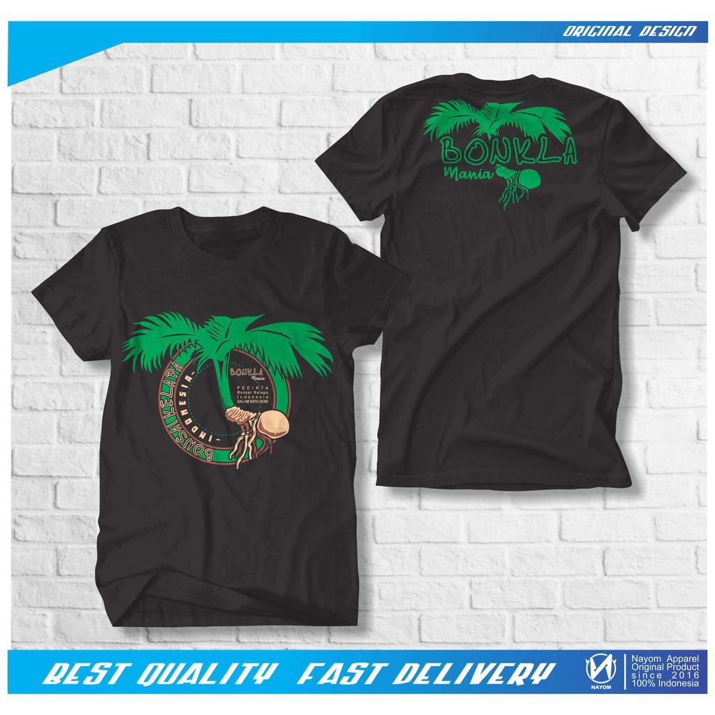 Jual KAOS BONSAI KELAPA BAJU KOMUNITAS PECINTA BONSAI KELAPA KAOS ...