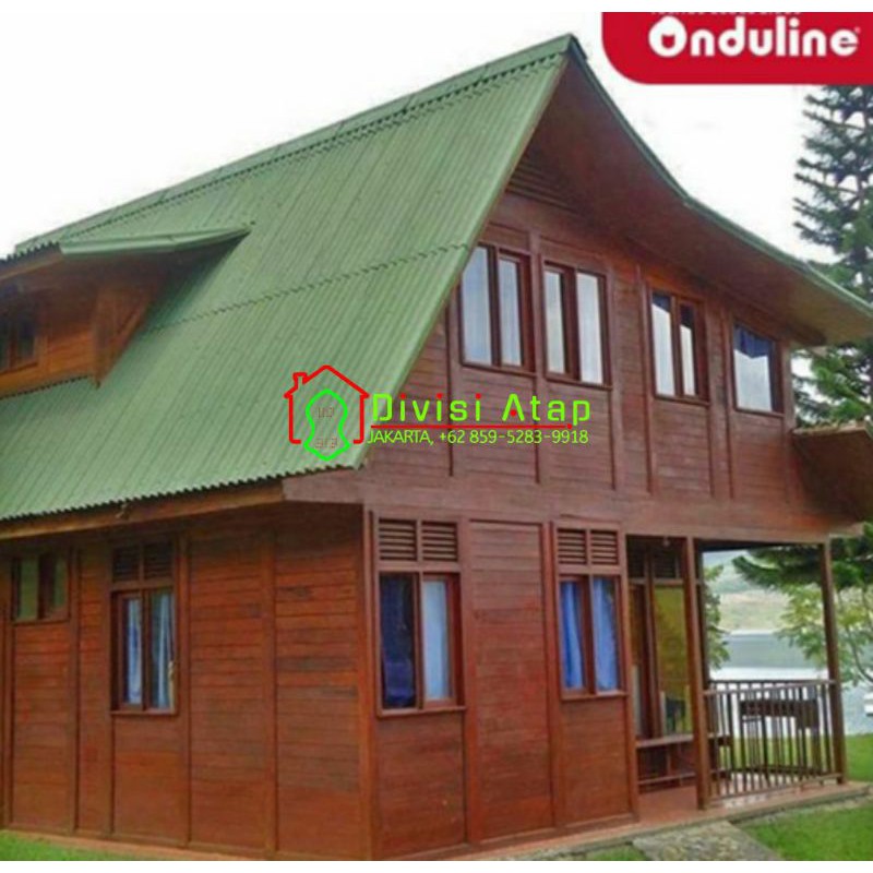 Jual atap bitumen monolayer onduline classic | Shopee Indonesia