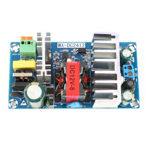 Jual Module Modul Switching Power Supply SMPS PSU 12V 8A AC-DC AC - DC Adaptor Adapter PCB Board ...