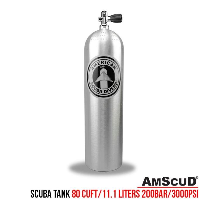 Jual TABUNG SELAM / TABUNG SCUBA/TANK DIVE 80 CUFT 11.1 LITER | Shopee ...