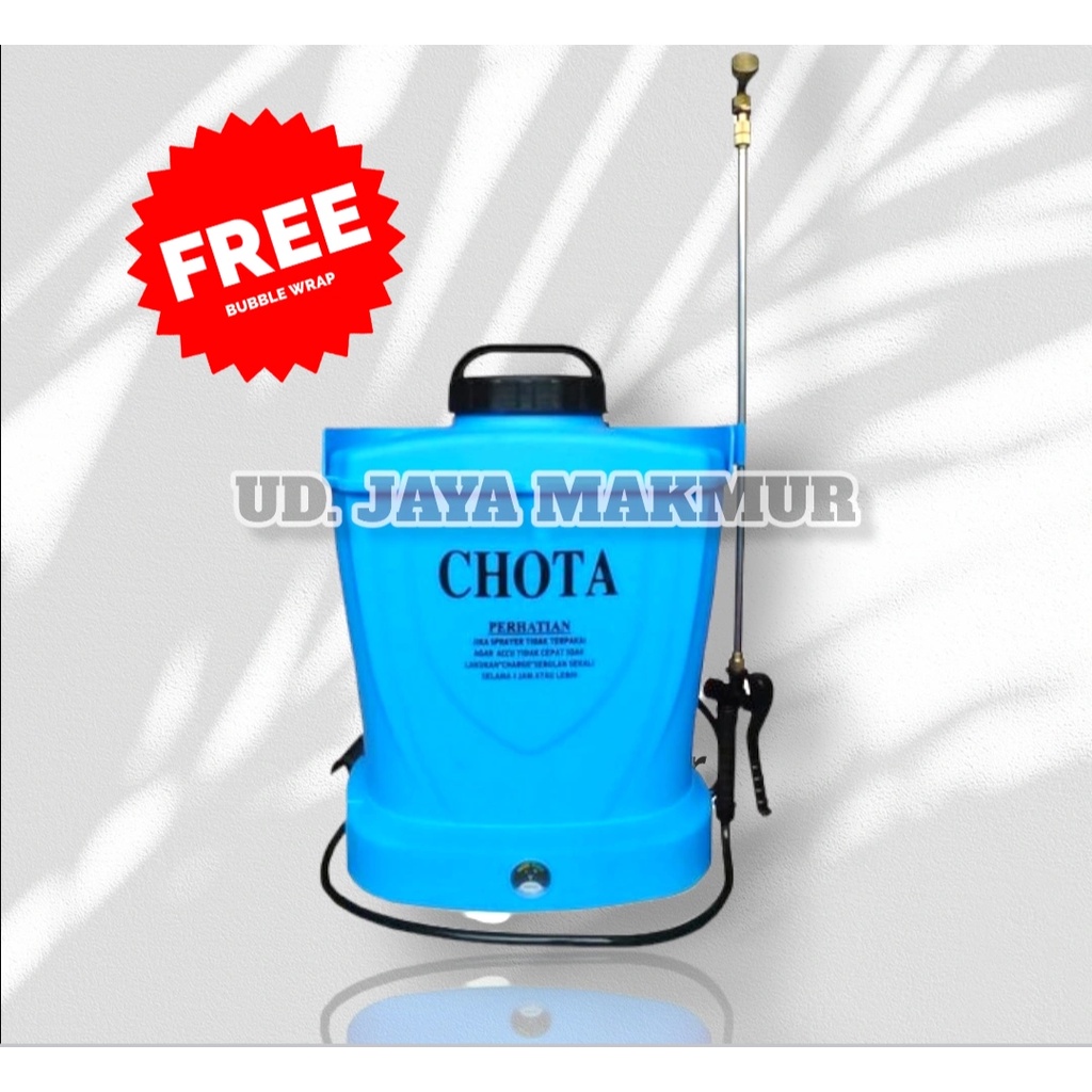 Jual SPRAYER ELEKTRIK 16 L CHOTA BIRU 12 A / SPRAYER ELEKTRIK / SPRAYER ...
