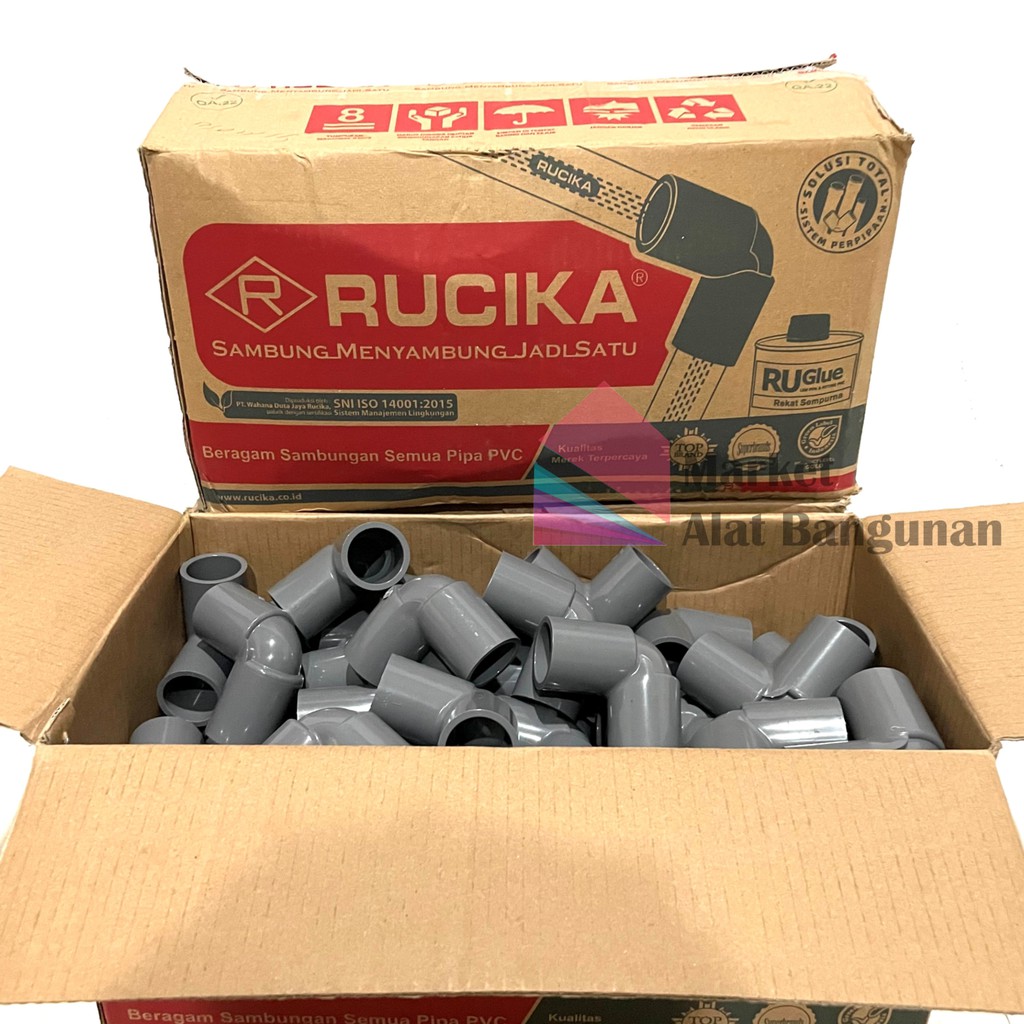 Jual Knee 3/4 RUCIKA AW / Keni Knie Elbow Sambungan L Pipa Paralon | Shopee Indonesia