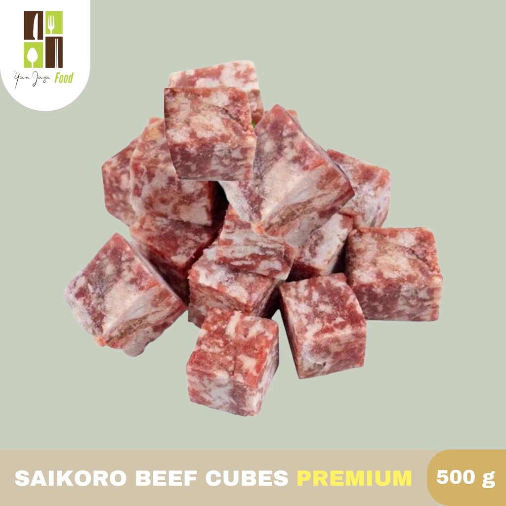 Jual Saikoro Beef Premium Wagyu Cube Daging Sapi 500G | Shopee Indonesia