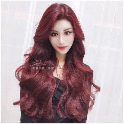 Jual (BISA COD) KERATIN HAIR COLOR WARNA WINE RED CAT RAMBUT HIGHLIGH ...