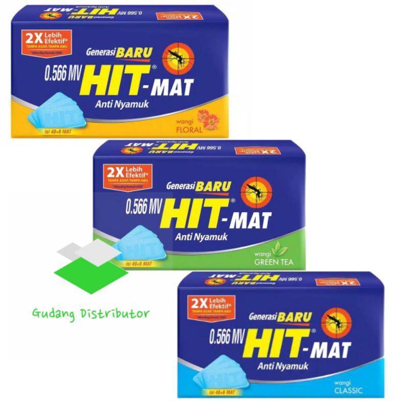 Jual HIT MAT REFILL 48+6 (belum termasuk alat) | Shopee Indonesia