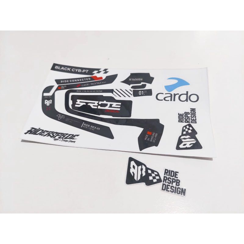 Jual BLACK CYB-PT - STICKER DECAL GARSKIN CARDO PACKTALK BOLD | Shopee ...