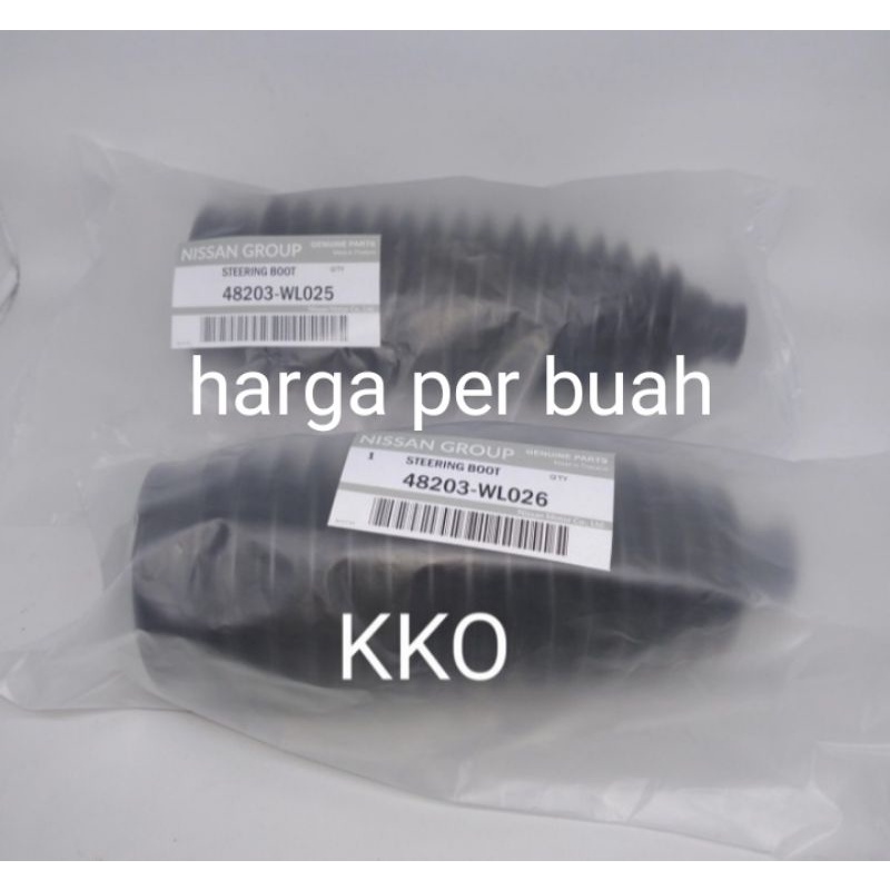 Jual karet boot but rack end long tie rod steering stir tirot terod ...