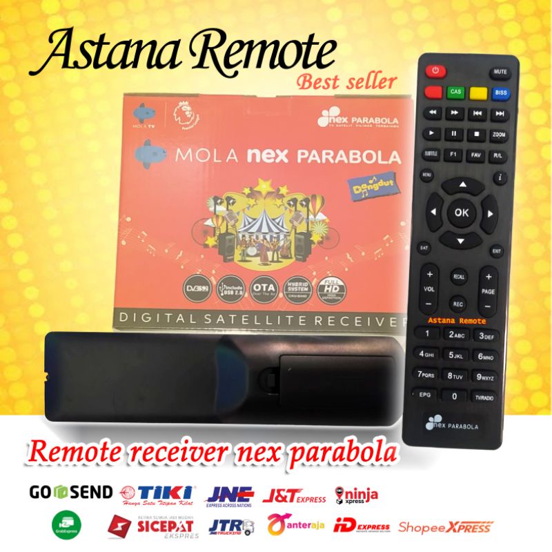Jual REMOTE RECEIVER NEX PARABOLA | Shopee Indonesia