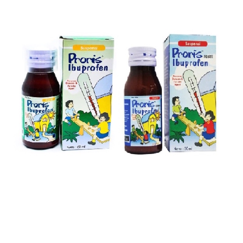 Jual PRORIS Ibuprofen Sirup 60ml | Shopee Indonesia