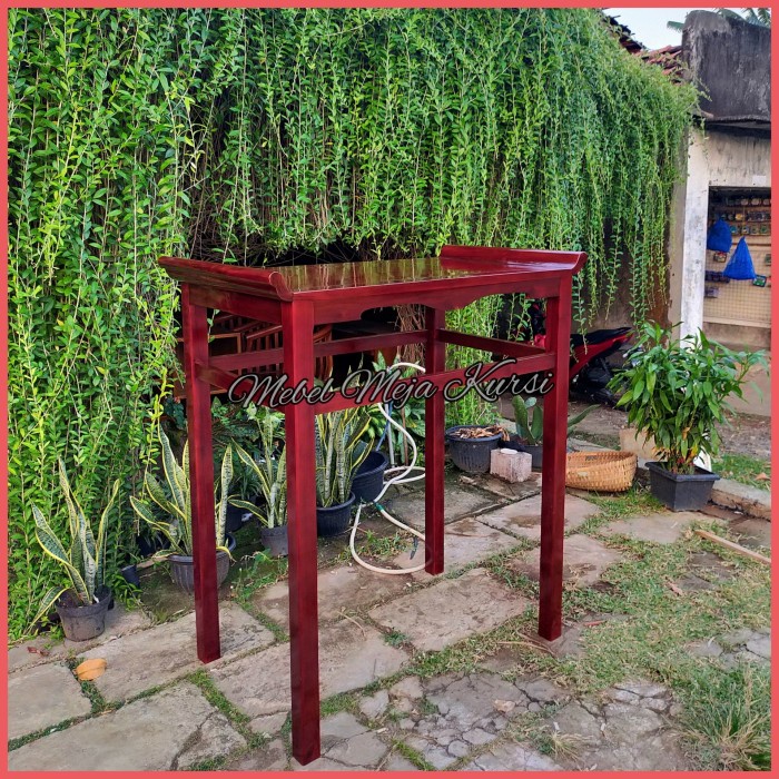 Jual meja altar sembahyang kayu jati,meja sembahyang minimalis kayu ...