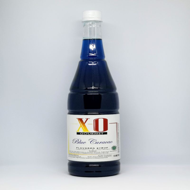Jual Blue Curacao atau Blue Ocean Syrup 1000 ml - XO SIRUP | Shopee ...