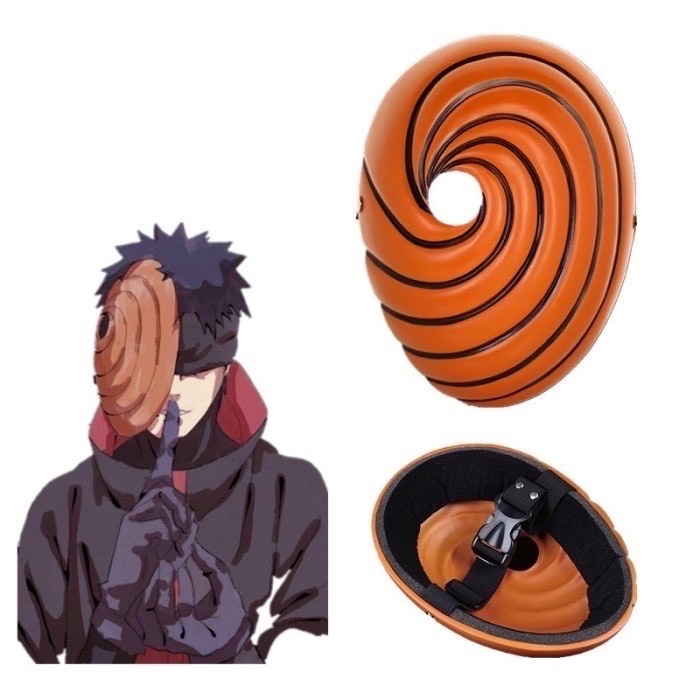 Jual Topeng Tobi Cosplay Obito Uchiha Tobi Akatsuki Naruto Shippuden ...