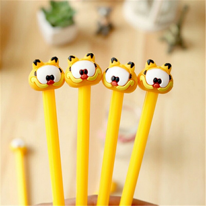 Jual PC Pulpen Garfield Pen Pena Ballpoint Bolpoin Kuning Karakter Lucu ...