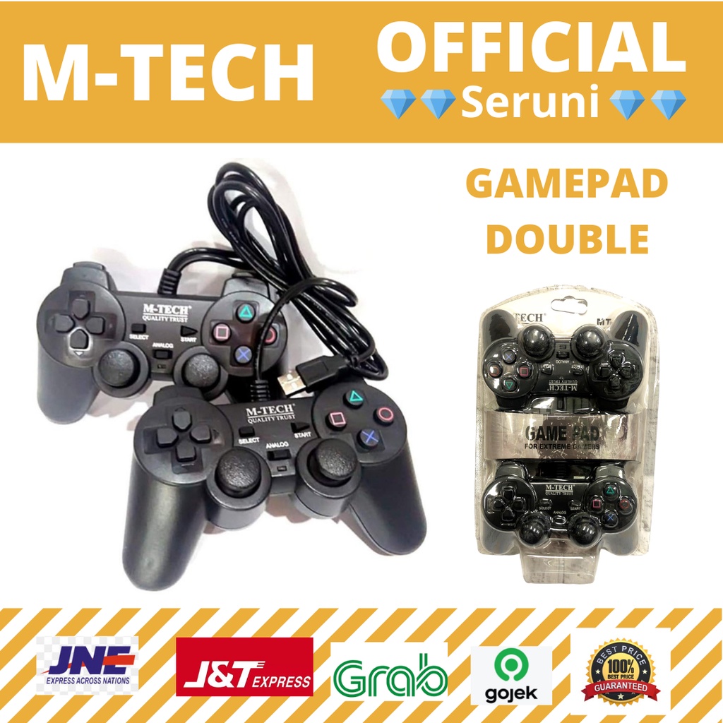 Jual STICK PS USB LAPTOP GAMEPAD PC Gamepad double Hitam | Shopee Indonesia