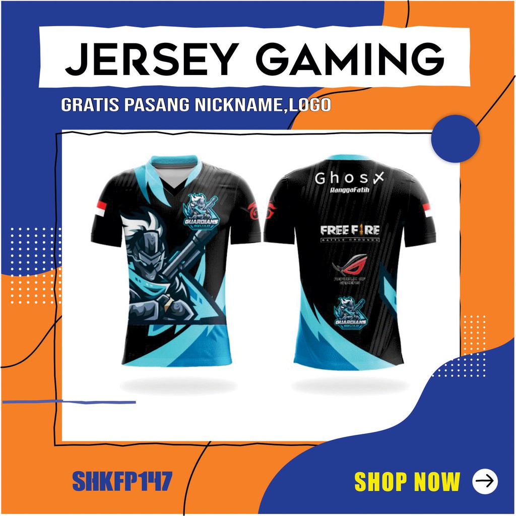 Jual Jersey Custom Jersey GAMING Baju GAMING Kaos Jersey ESPORT KOAS ...