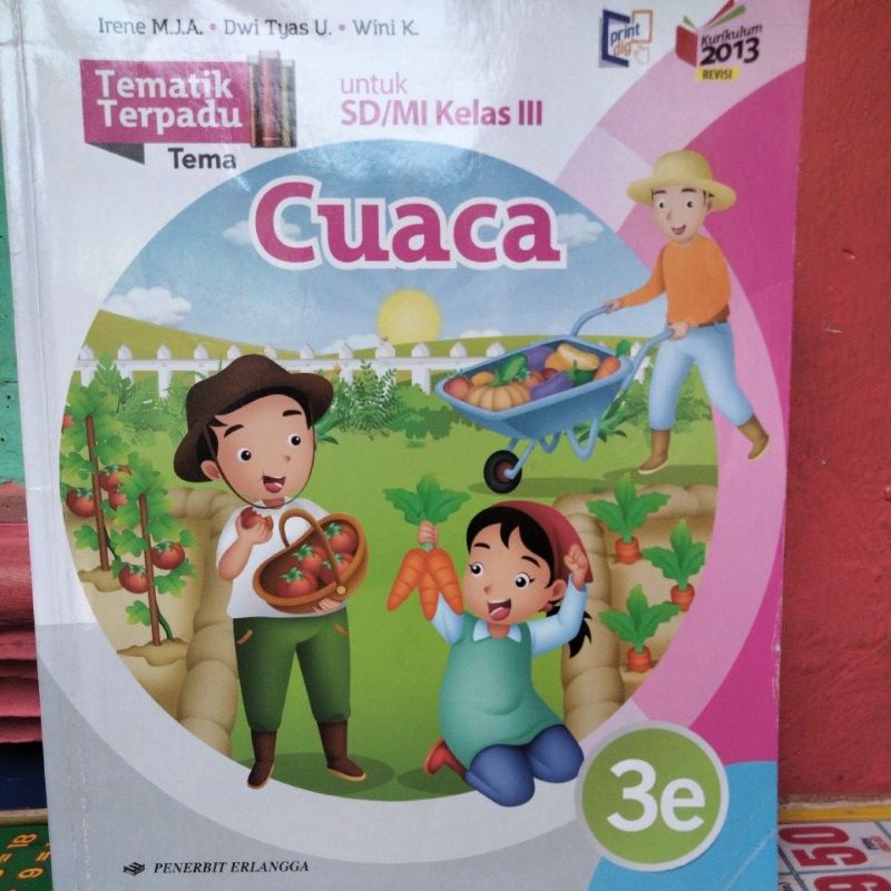 Jual TEMATIK TERPADU 3e ERLANGGA SD/MI KELAS 3 K13 REVISI | Shopee ...