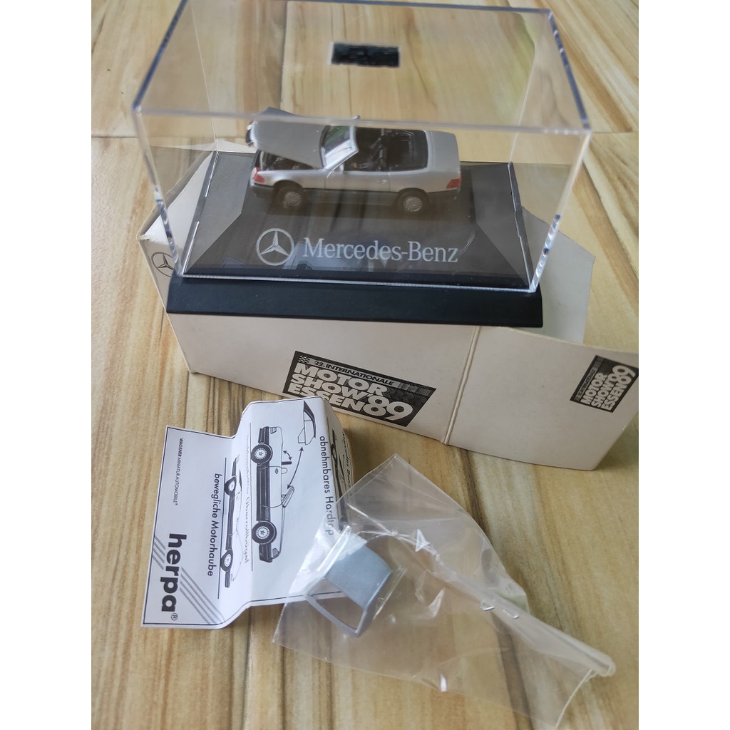 Jual Miniatur Model Mobil Logo Mercedes Benz Motor Show Essen 89 by ...