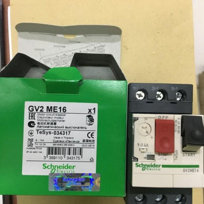 Jual Elect | Motor Breaker Schneider Gv2Me16 Gv2 Me16 Gv2Me 16 | Shopee Indonesia