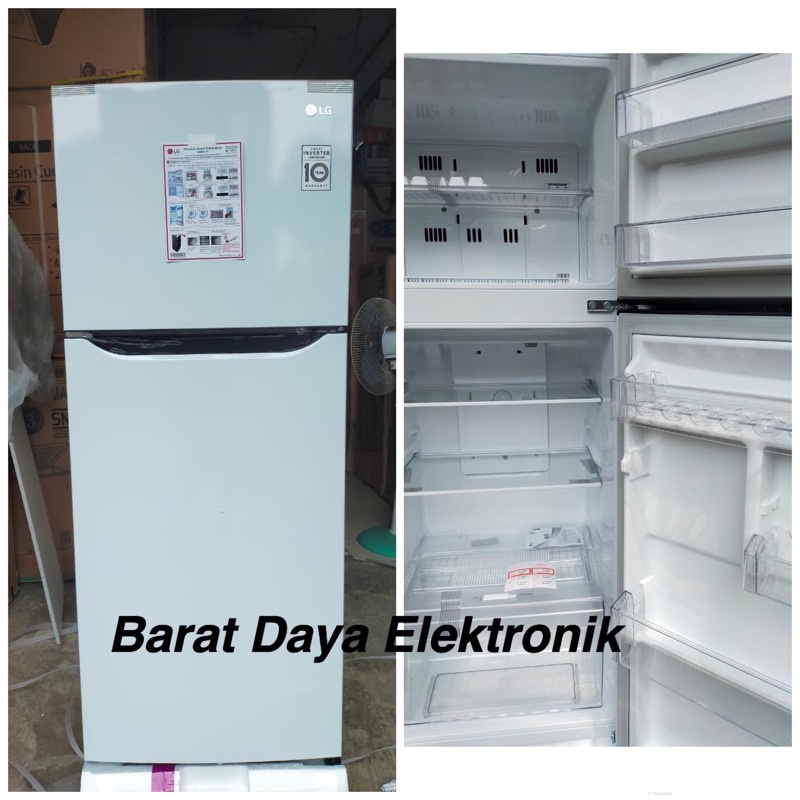 Jual BIG SALE LG Kulkas 2 Pintu [202 L] GN-B185SQWH 70 Watt Tanpa Bunga ...
