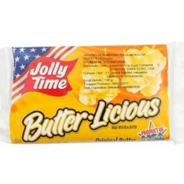 Jual Popcorn Jolly Time ( Big Cheez / Fun Mania / Blast O Butter ...