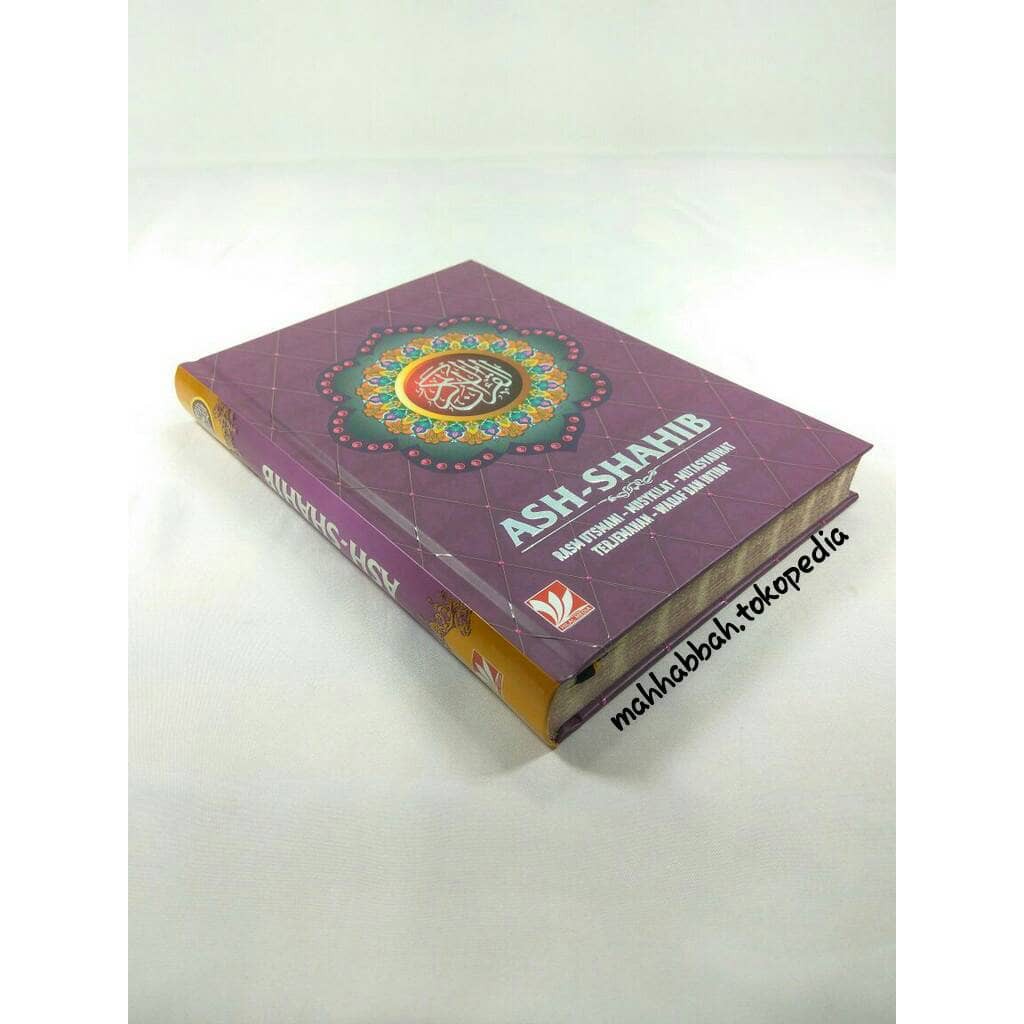 Jual Original kitab Buku Al Quran ASH SHAHIB Terjemah dan Waqaf Ibtida ...