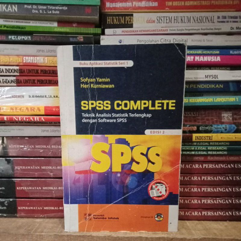 Jual SPSS COMPLETE TEKNIK ANALISIS STATISTIK TERLENGKAP DENGAN SOFTWARE ...