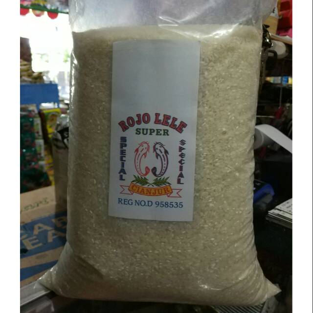 Jual Beras Rojo Lele Cianjur 5kg | Shopee Indonesia