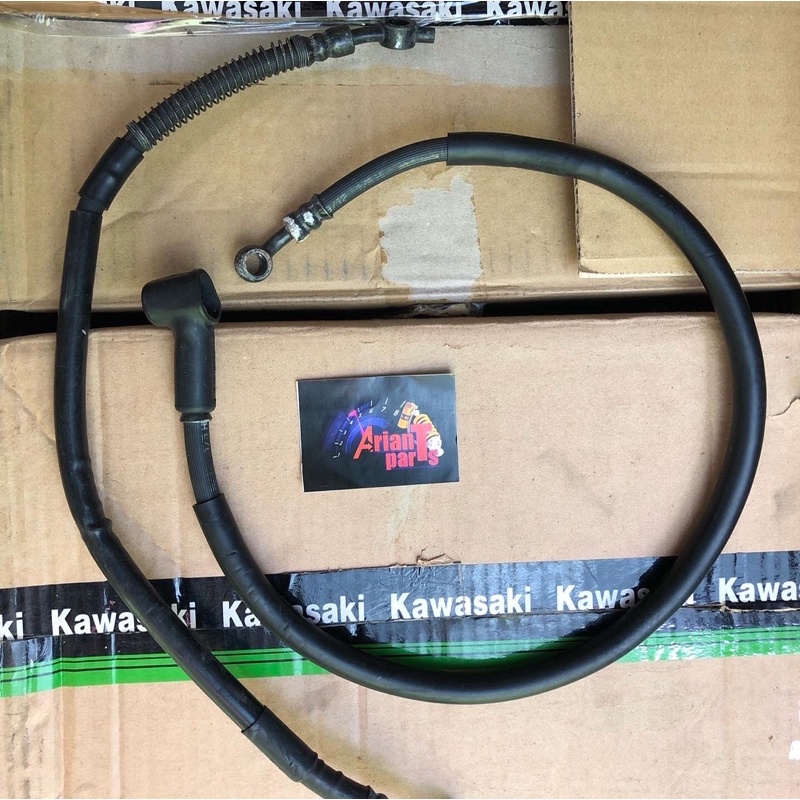 Jual Slang rem depan & belakang ninja RR old, Zx & Ckd Standart ori | Shopee Indonesia