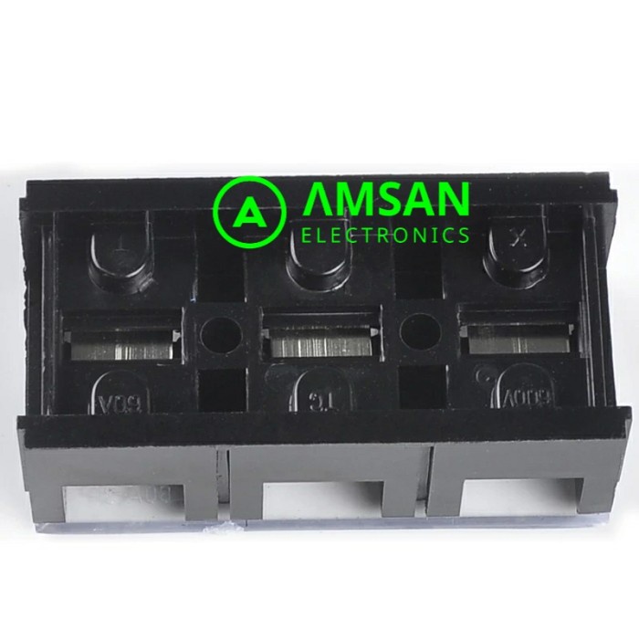 Jual Terminal Block 60A 2P 3P TC-602 TC-603 2 3 Pole 600V | Shopee ...