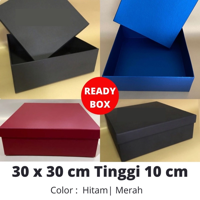 Jual Gift box Hitam 30X30X10 | Shopee Indonesia