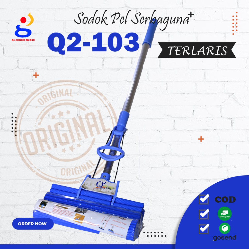Jual Alat Pel Q2-103 Busa Keras gagang bisa panjang pendek Berkualitas ...