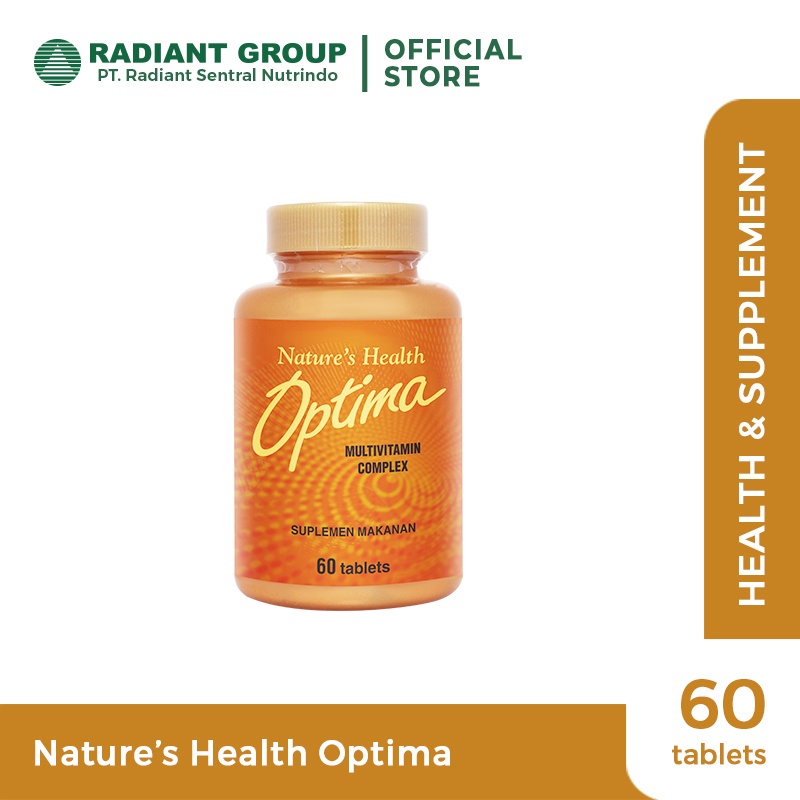 Jual Natures Health Optima Multivitamins - 60 Tablets | Shopee Indonesia