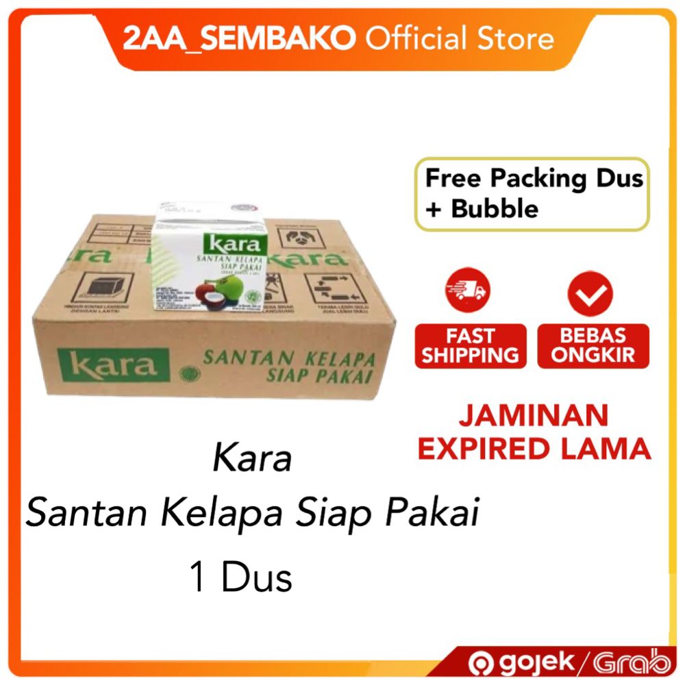Jual Santan Kara 200ml Kara Santen 200 ml 1 dus 12 pcs | Shopee Indonesia