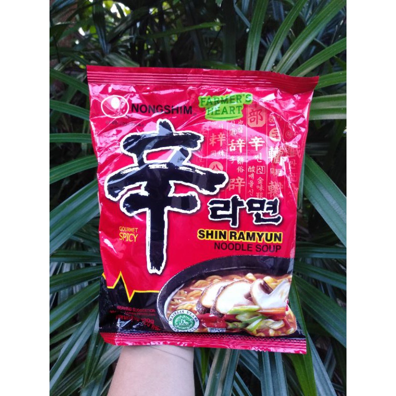 Jual Mie Instan Korea/Nongshim Shin Ramyun 120gr / Shin Ramyun Spicy ...