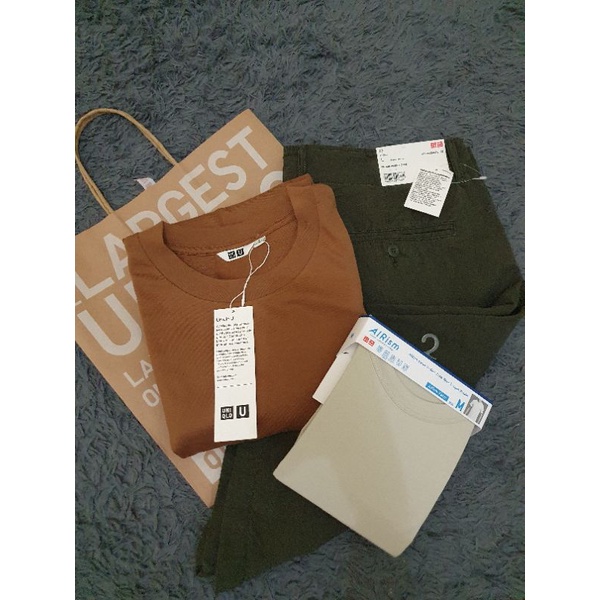 Jual Uniqlo set 1 (Pur) | Shopee Indonesia