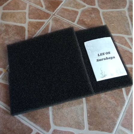 Jual Biofil Biofoam Bio Sponge Busa Filter Hitam Kolam Aquarium 25x25x2 ...