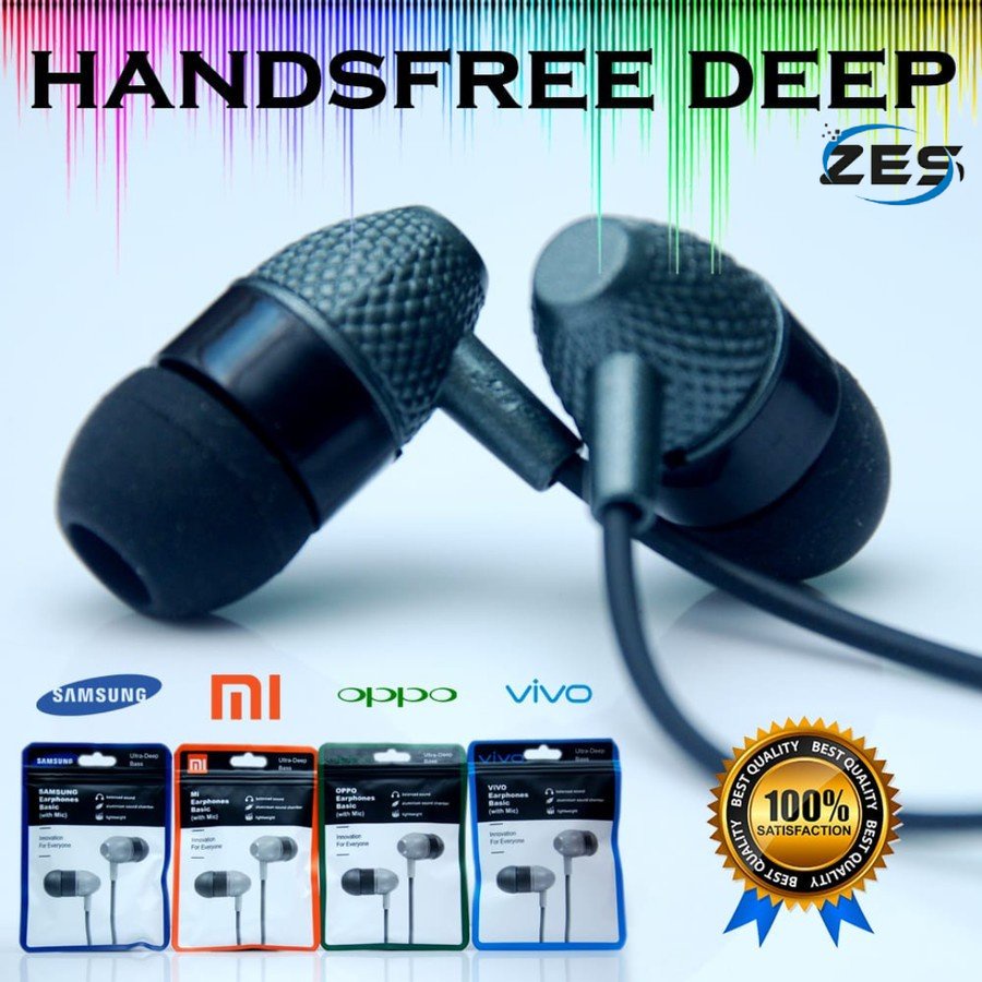 Jual Headset Ultra Deep Merk Bass Microphone | Shopee Indonesia