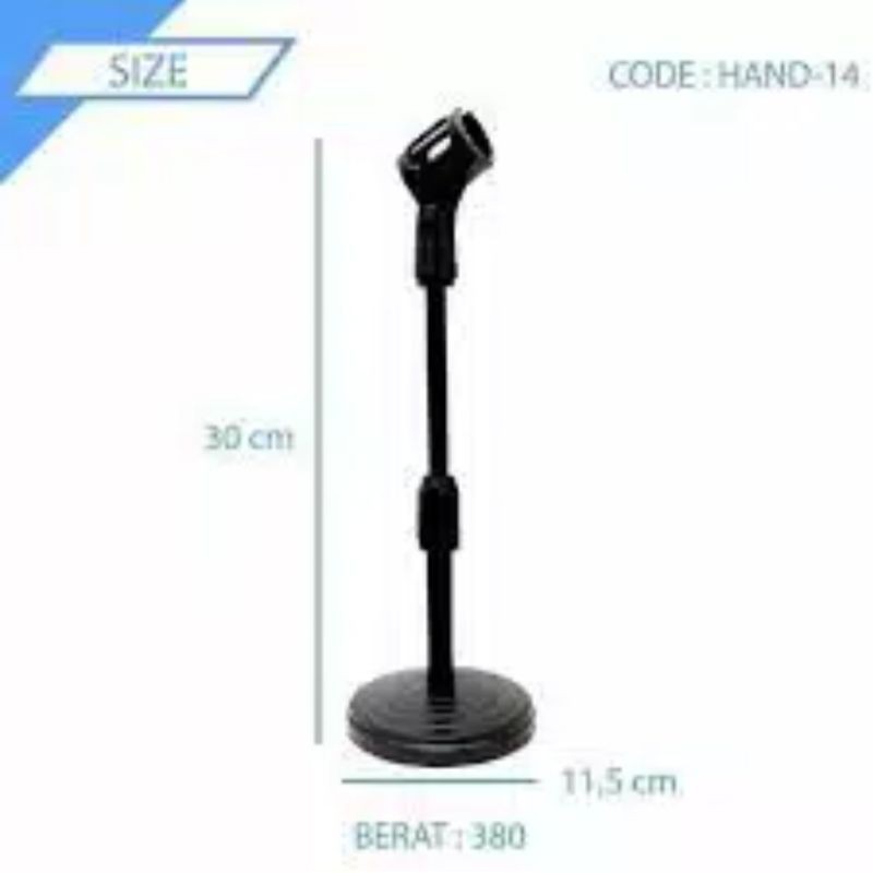 Jual Stand microphone meja ns202 tiang mic pendek ns 202 | Shopee Indonesia