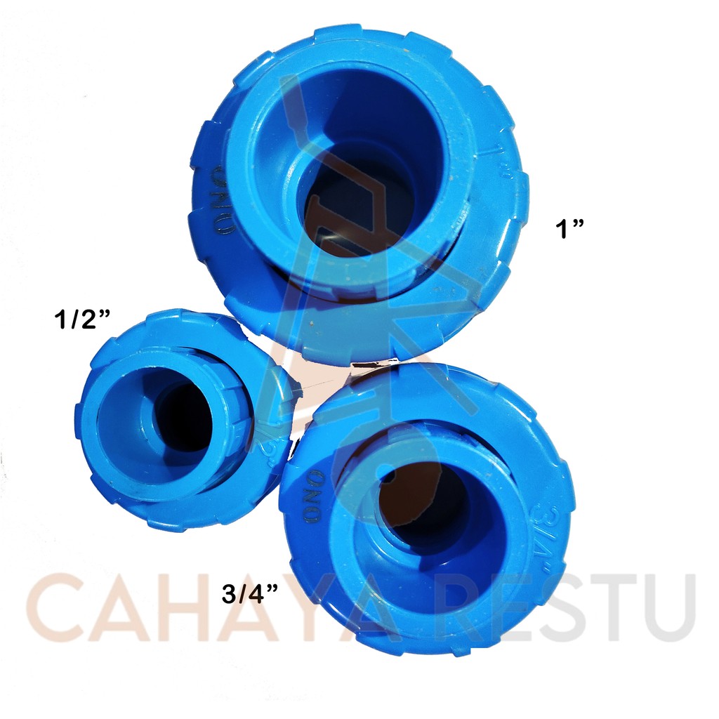Jual Socket Union UNPV ONO Blue 1/2" | Shopee Indonesia